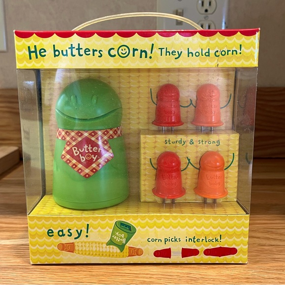 Talisman | Kitchen | Butter Boy Butter Baby Corn On The Cob Set ...